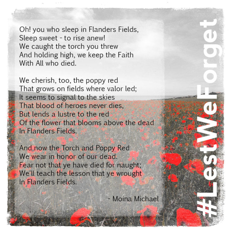 Remembrance Day 2018, Lest We Forget… - EMC News