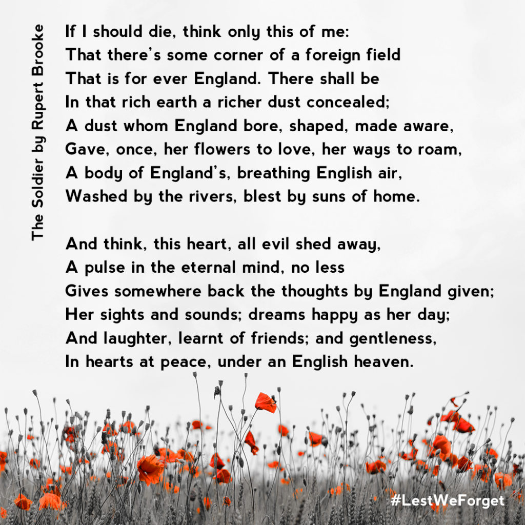 Remembrance Day 2020, Lest We Forget - EMC News